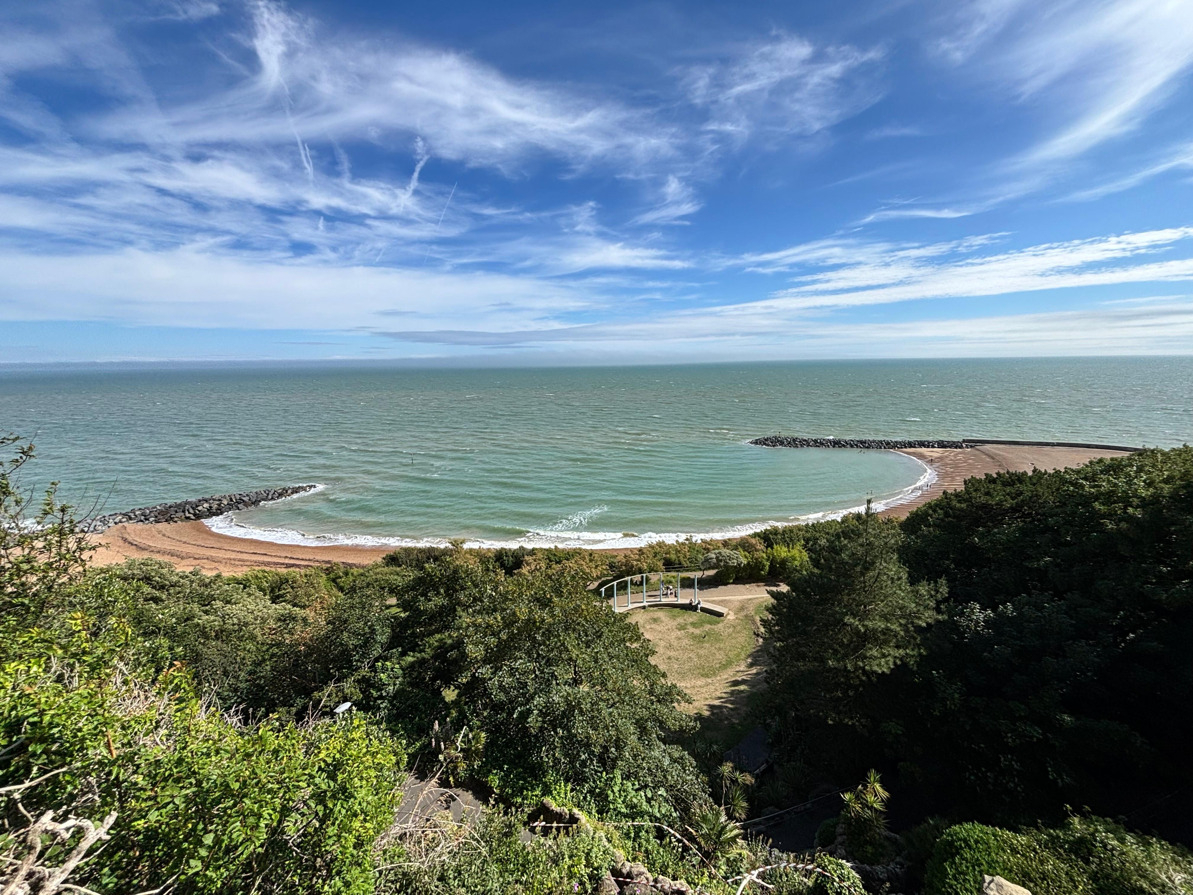 View from The Zig Zag path, opposite the hotel