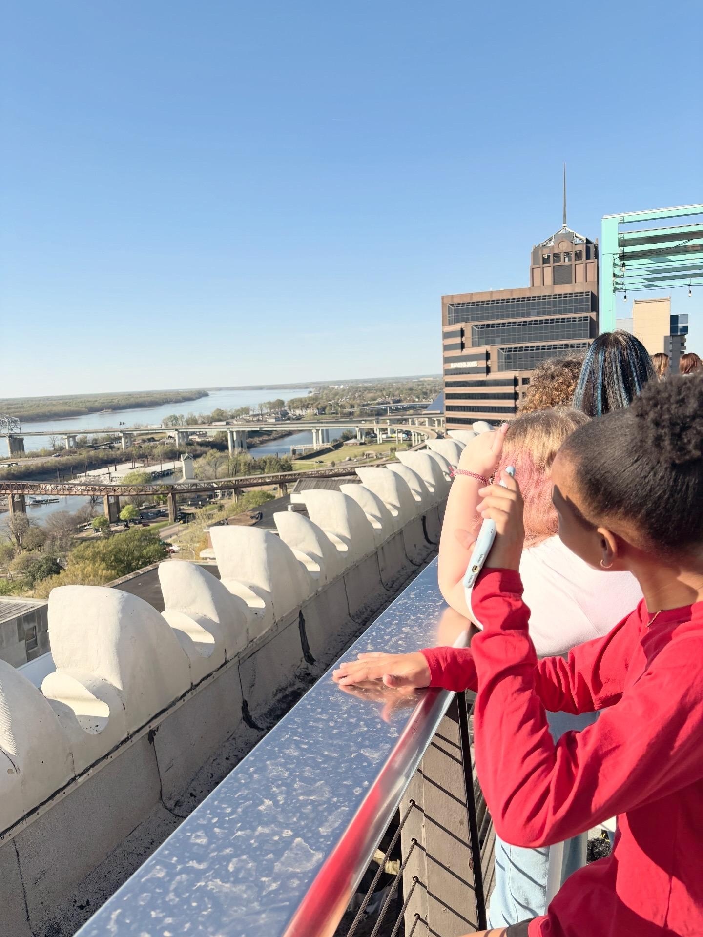 The roof top view was amazing 