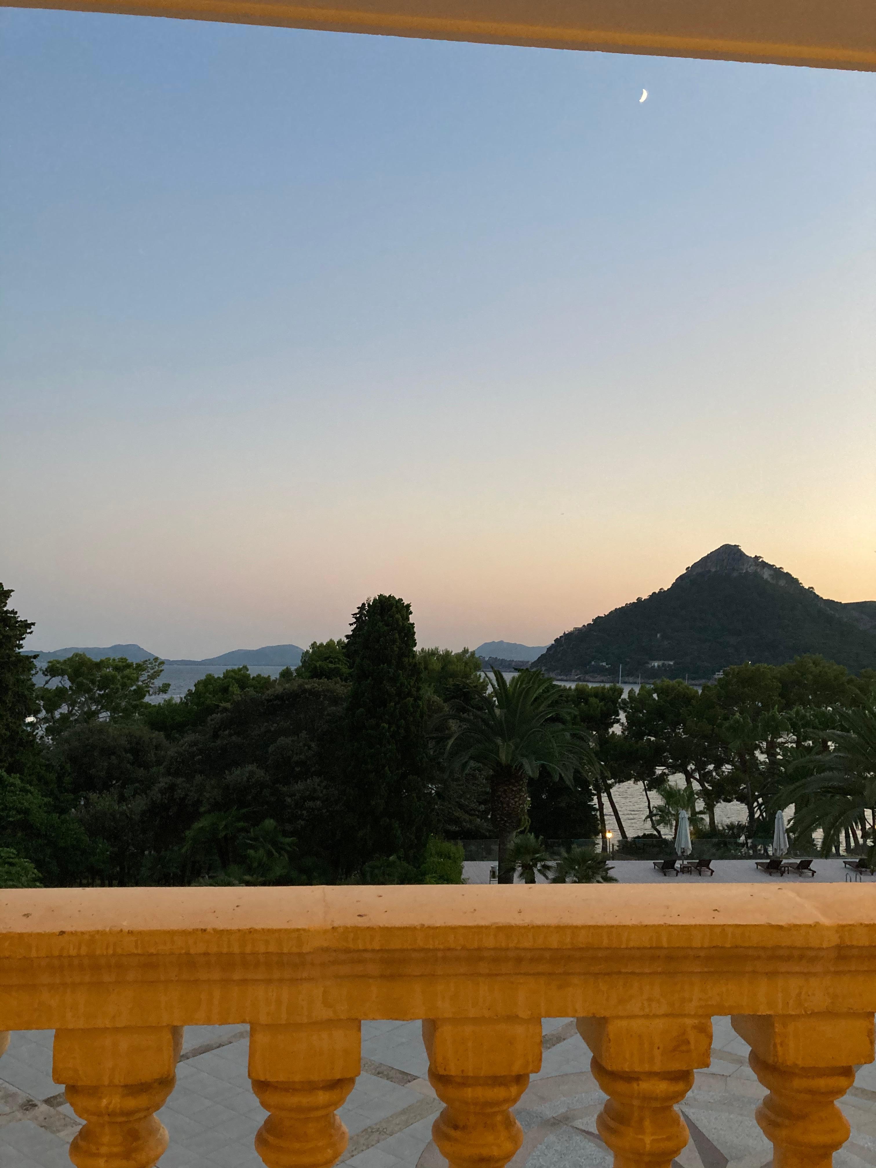 View from restaurant