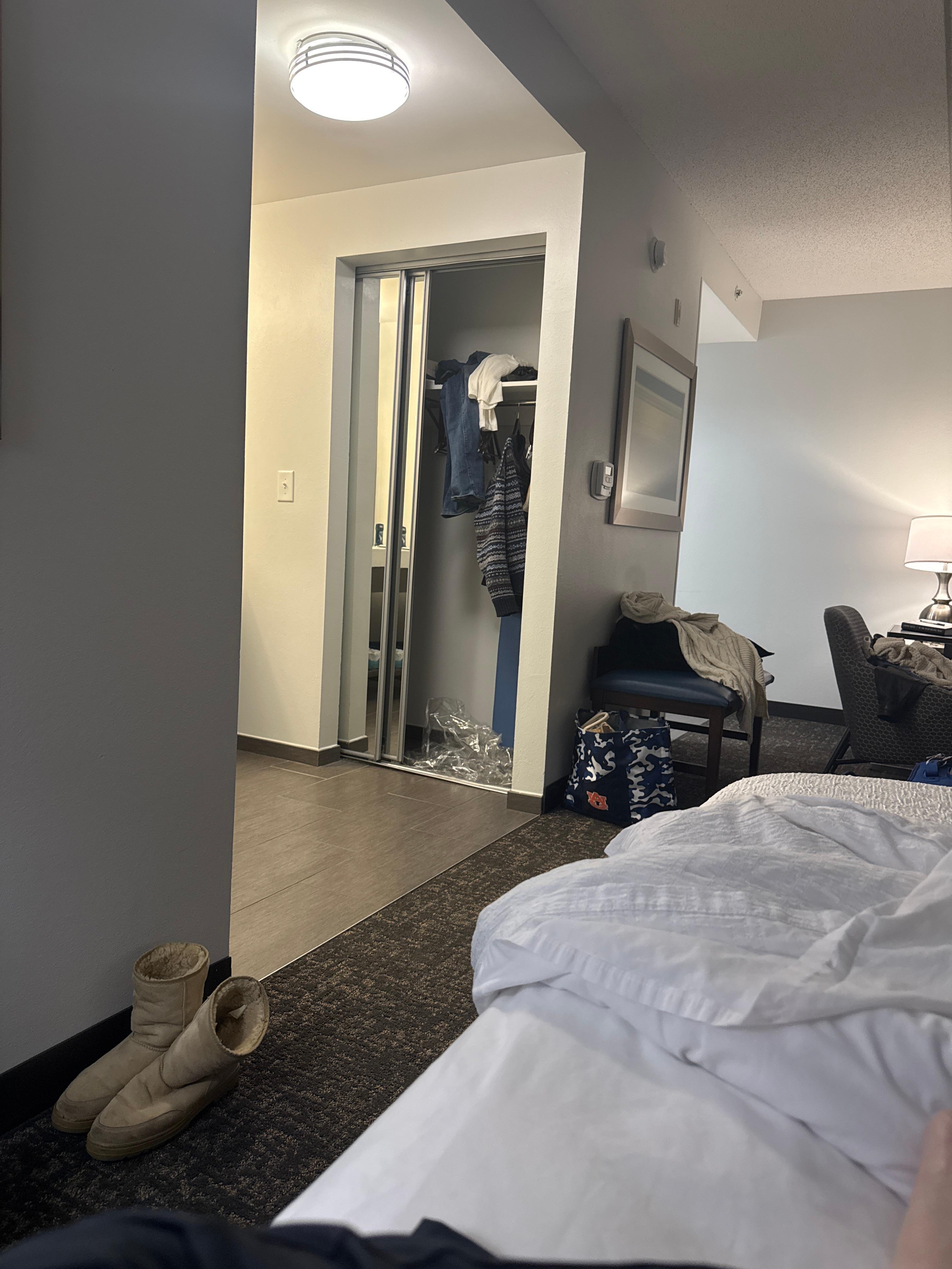 King bed Suite with couch/foldout bed