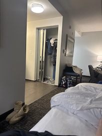 King bed Suite with couch/foldout bed