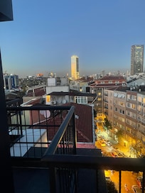 View from breakfast area