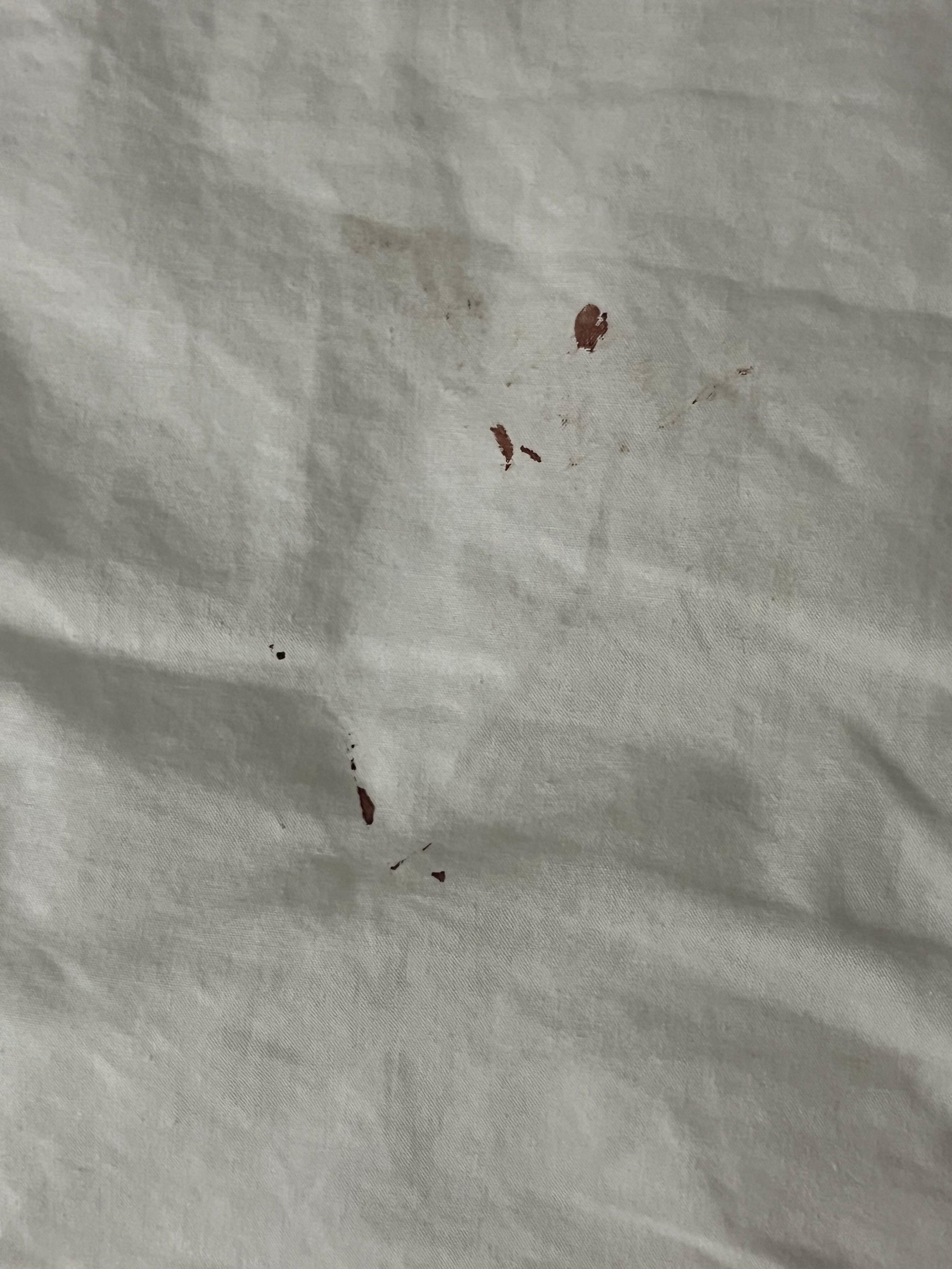 Blood stains