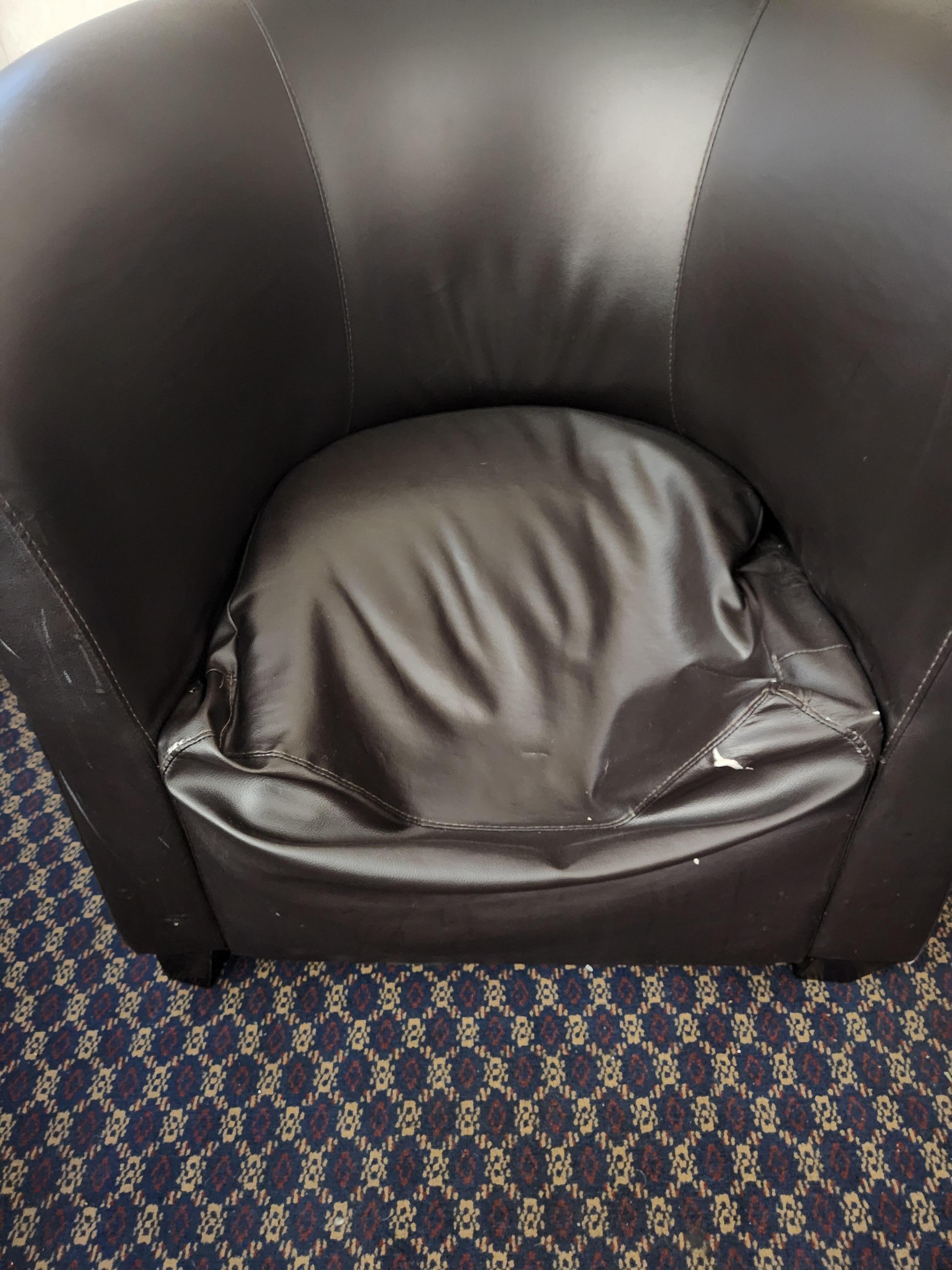 This is the chair in the room.