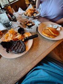 The dinner selections were diverse and tasty. Two adults with entrees and an app spent around 40 bucks.