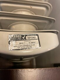 PAT testing label