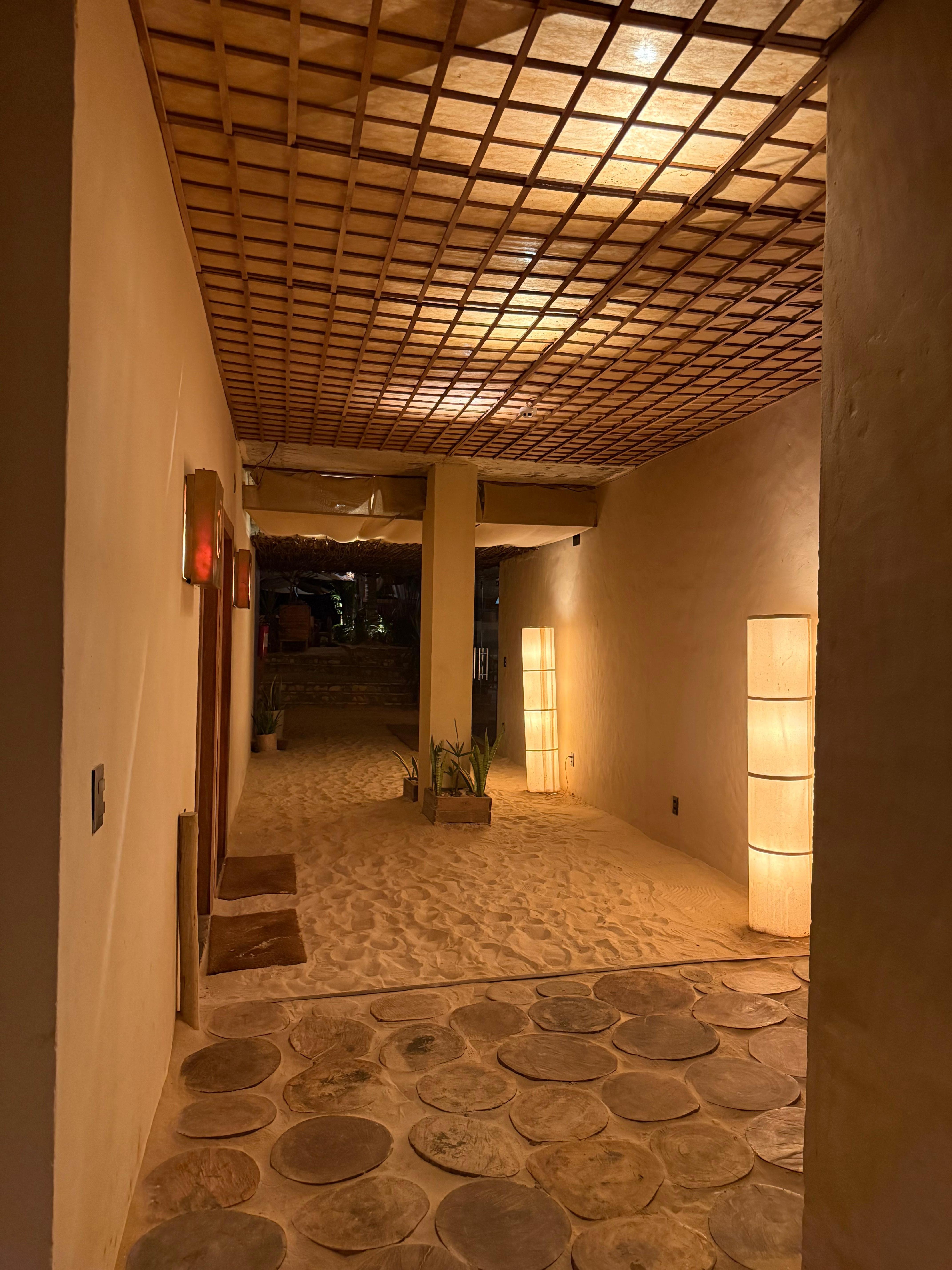 Entrada do hotel