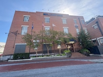 Exterior and entrance street view