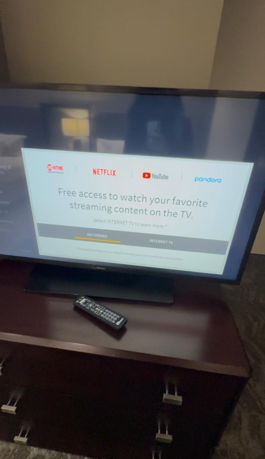 Tv with Netflix 