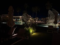 Aftenudsigt fra værelse 1402