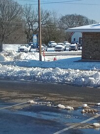 Parking lot promptly cleared