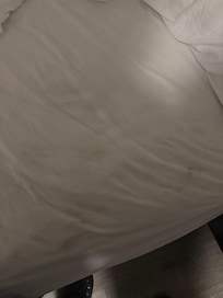 Dirty bedsheets