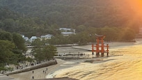 Floating Tori gate from the rooftop.