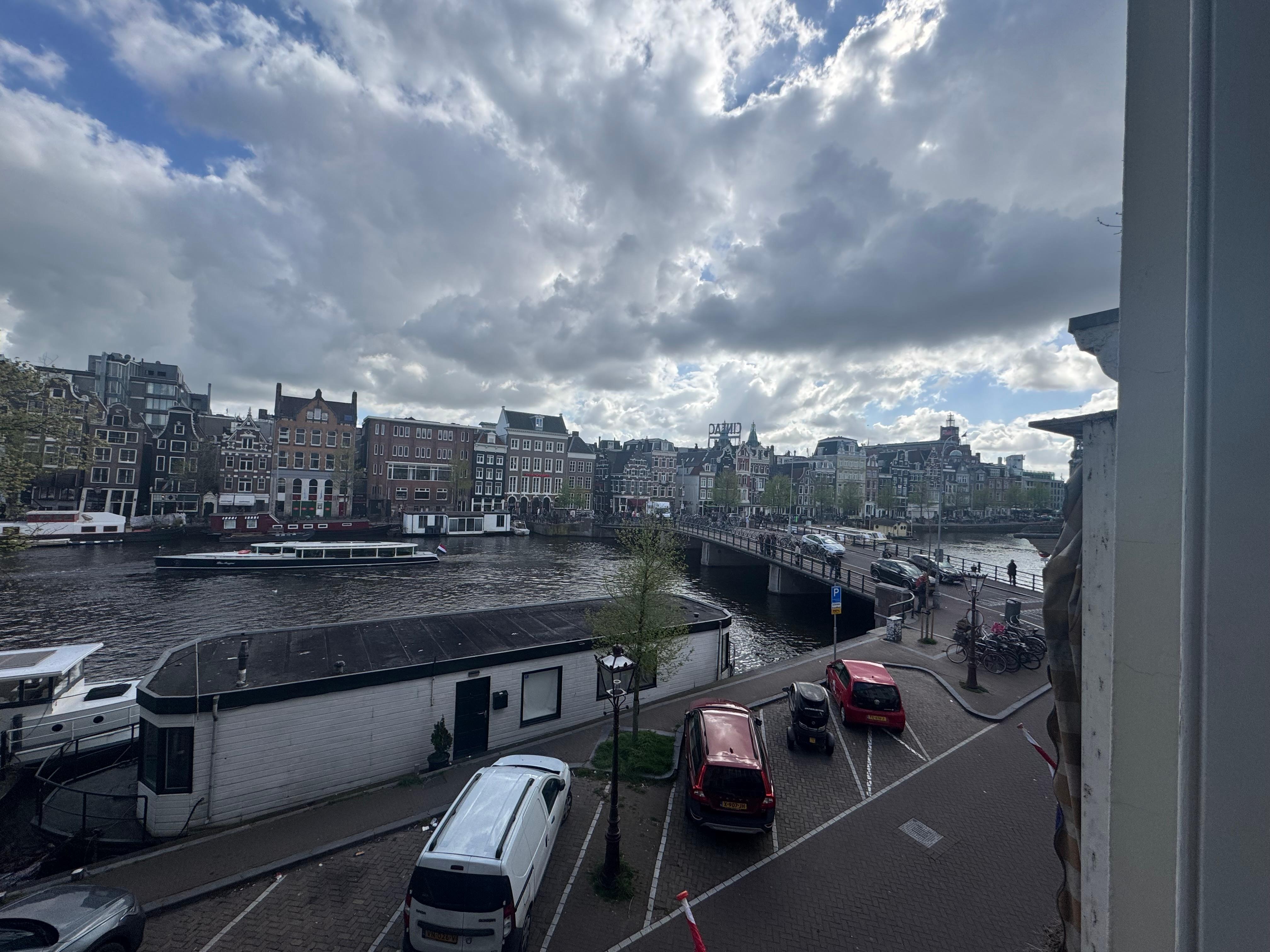 View of the canal from the room