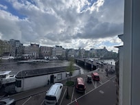 View of the canal from the room
