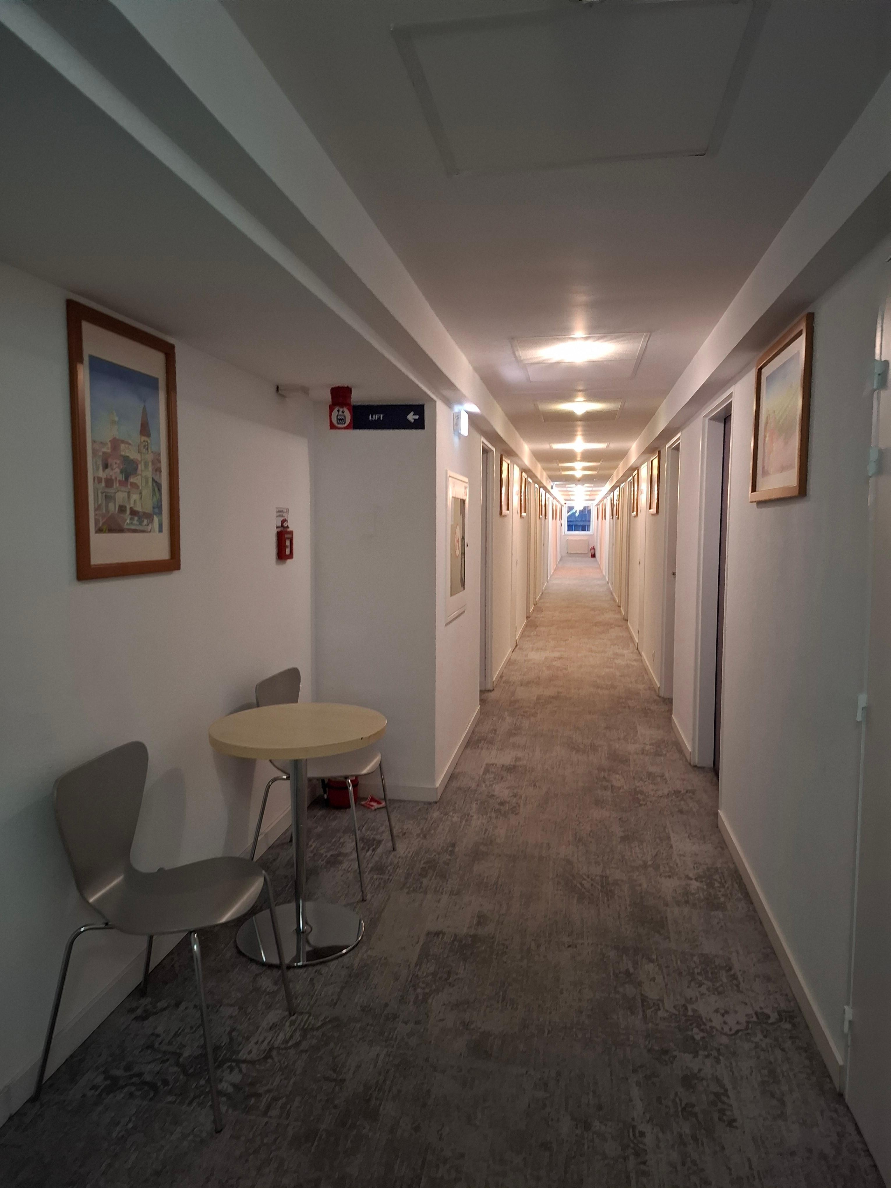 Corredor dos quartos