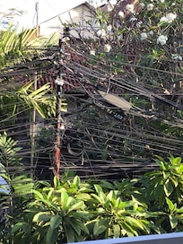 The view from our balcony