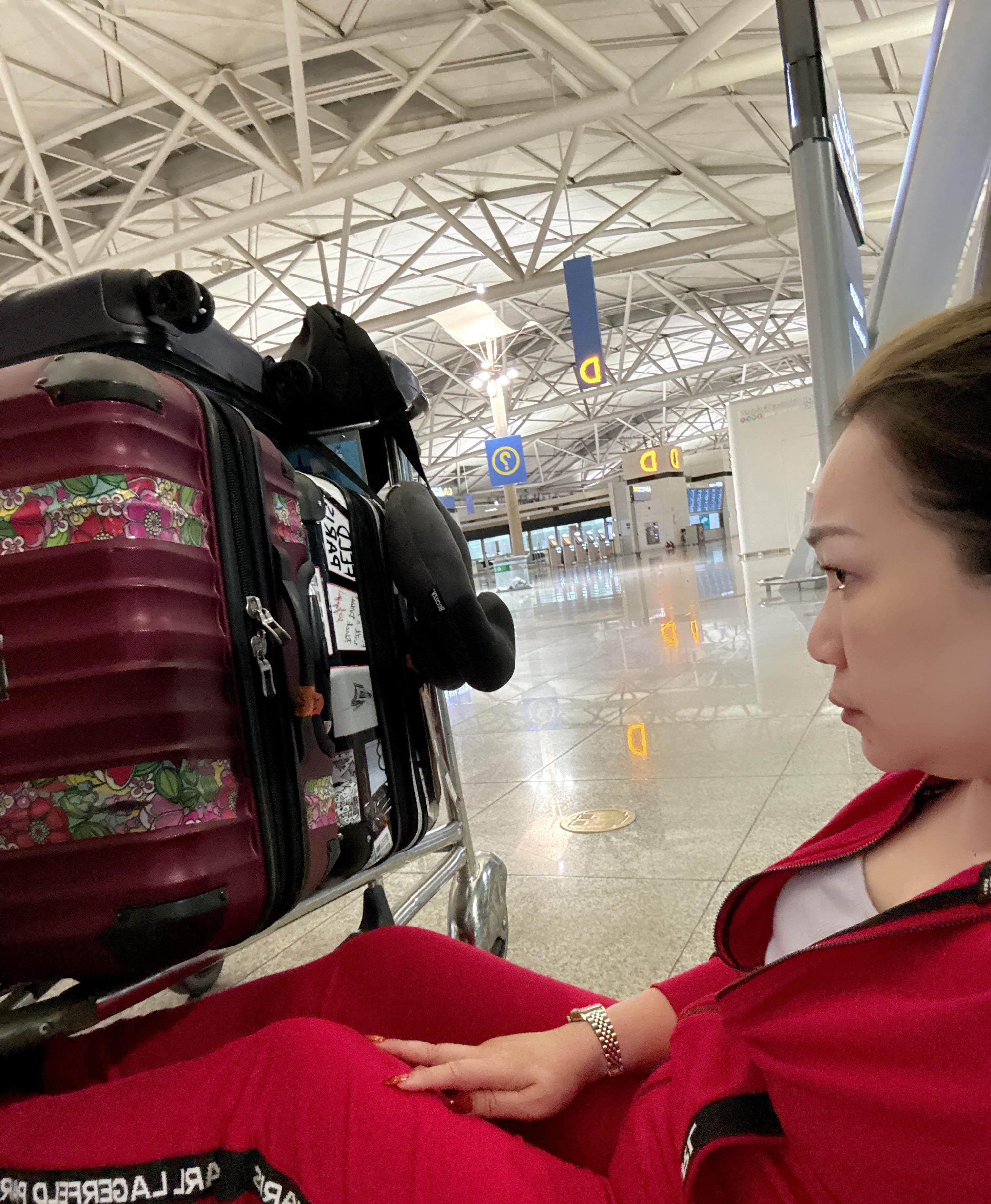 No hotel, no seats . Very tired