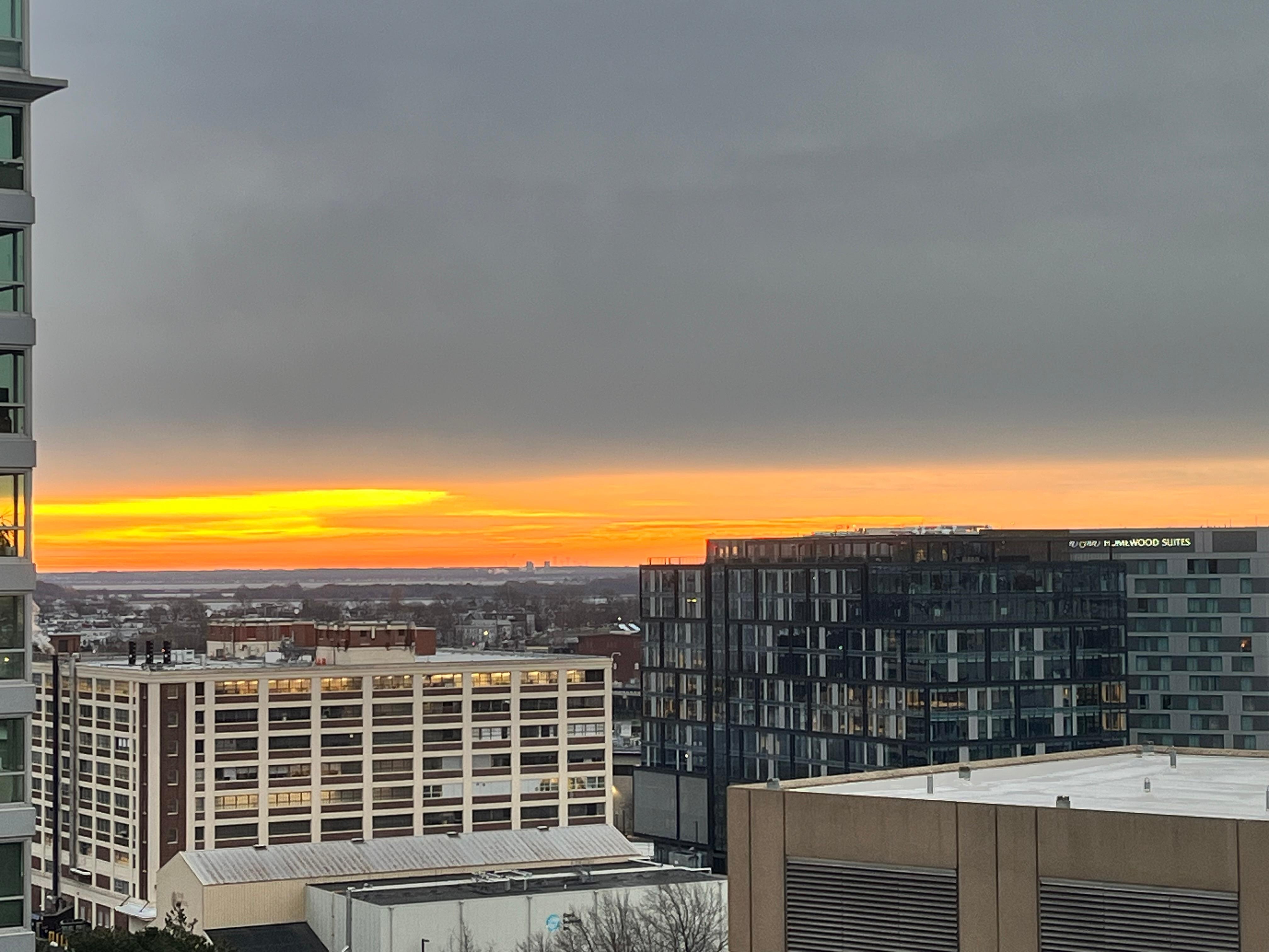 Start the day with this view