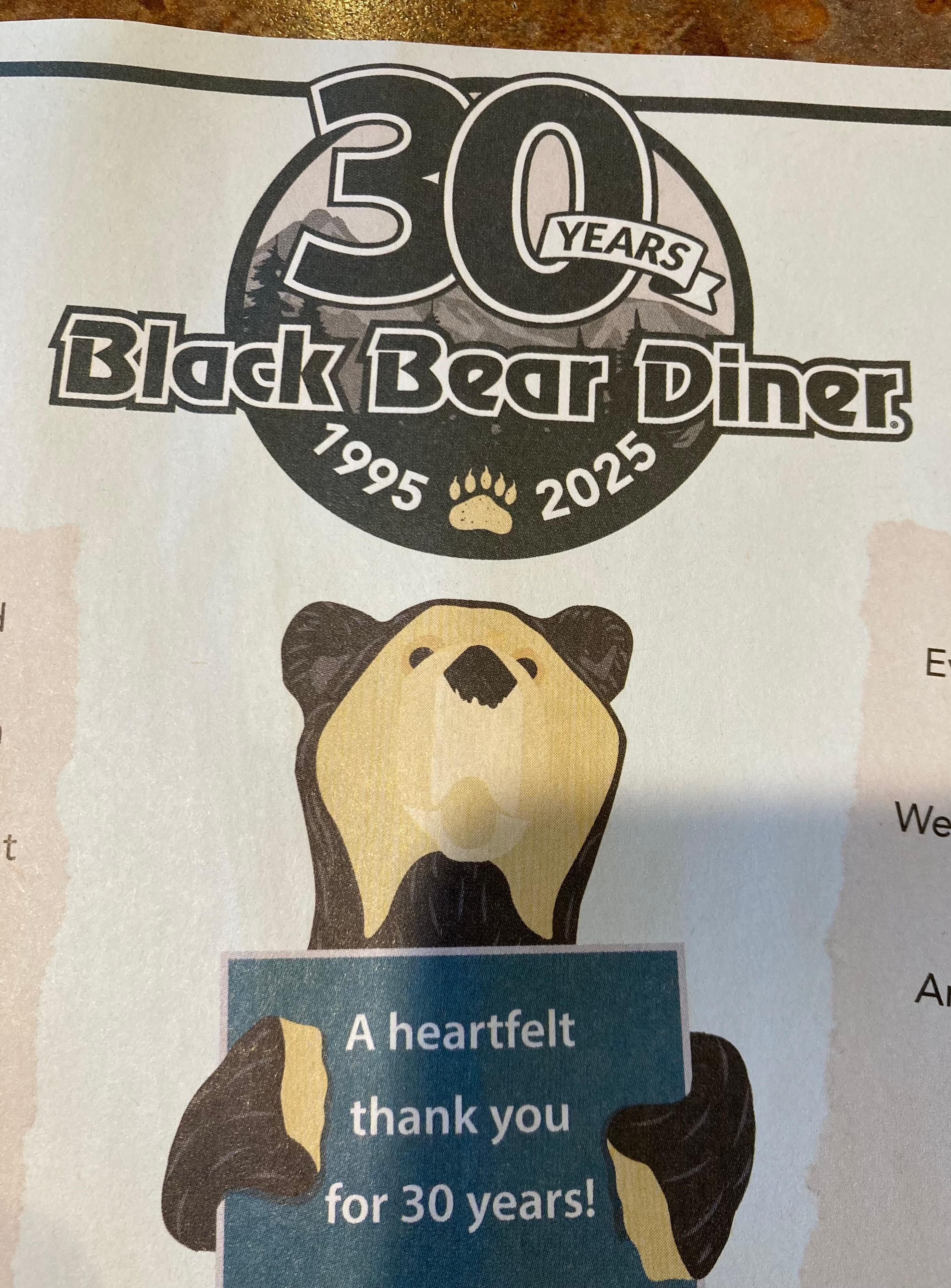 Black Bear Diner near this hotel.
