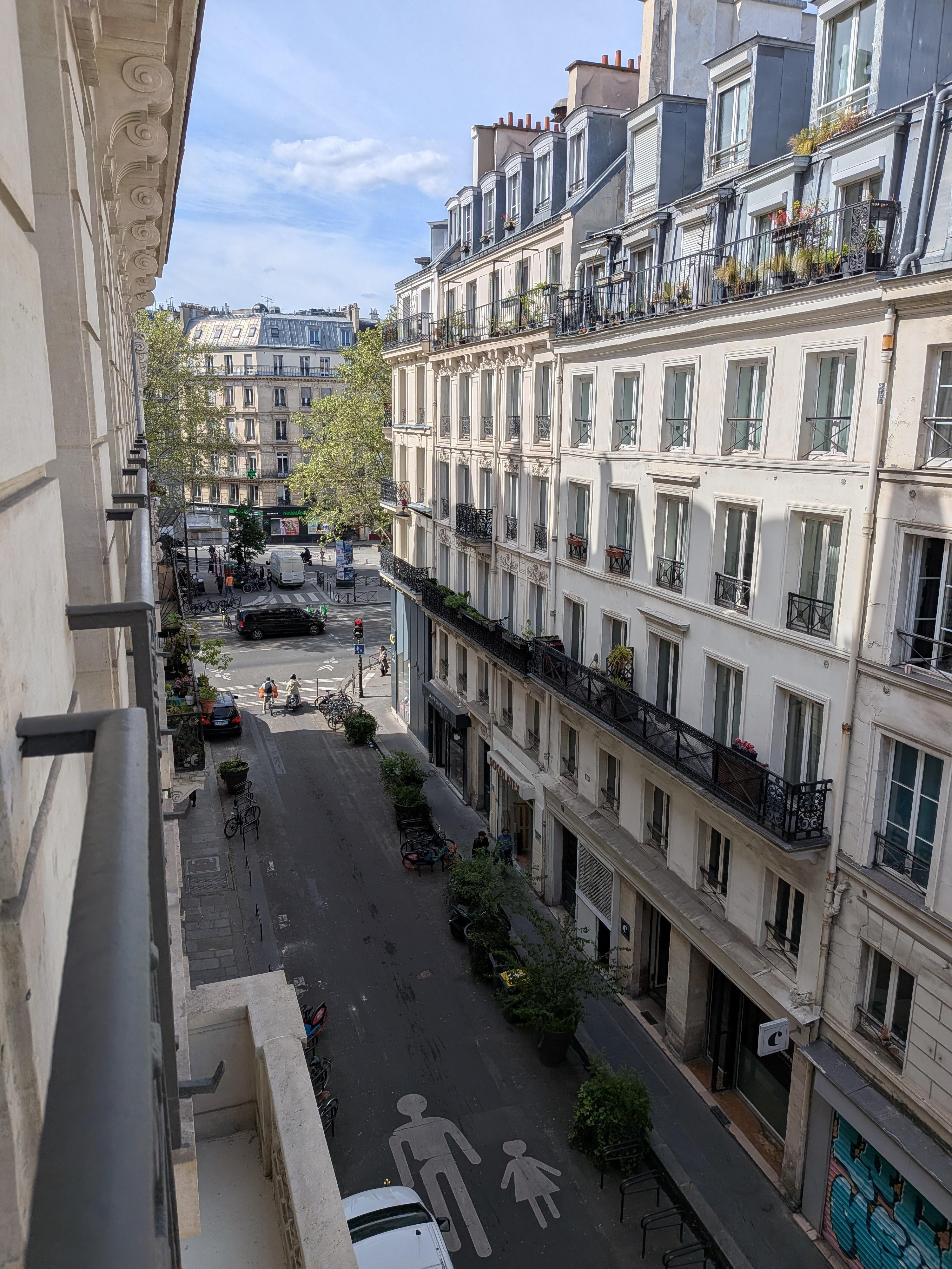 View from the Juliet balcony