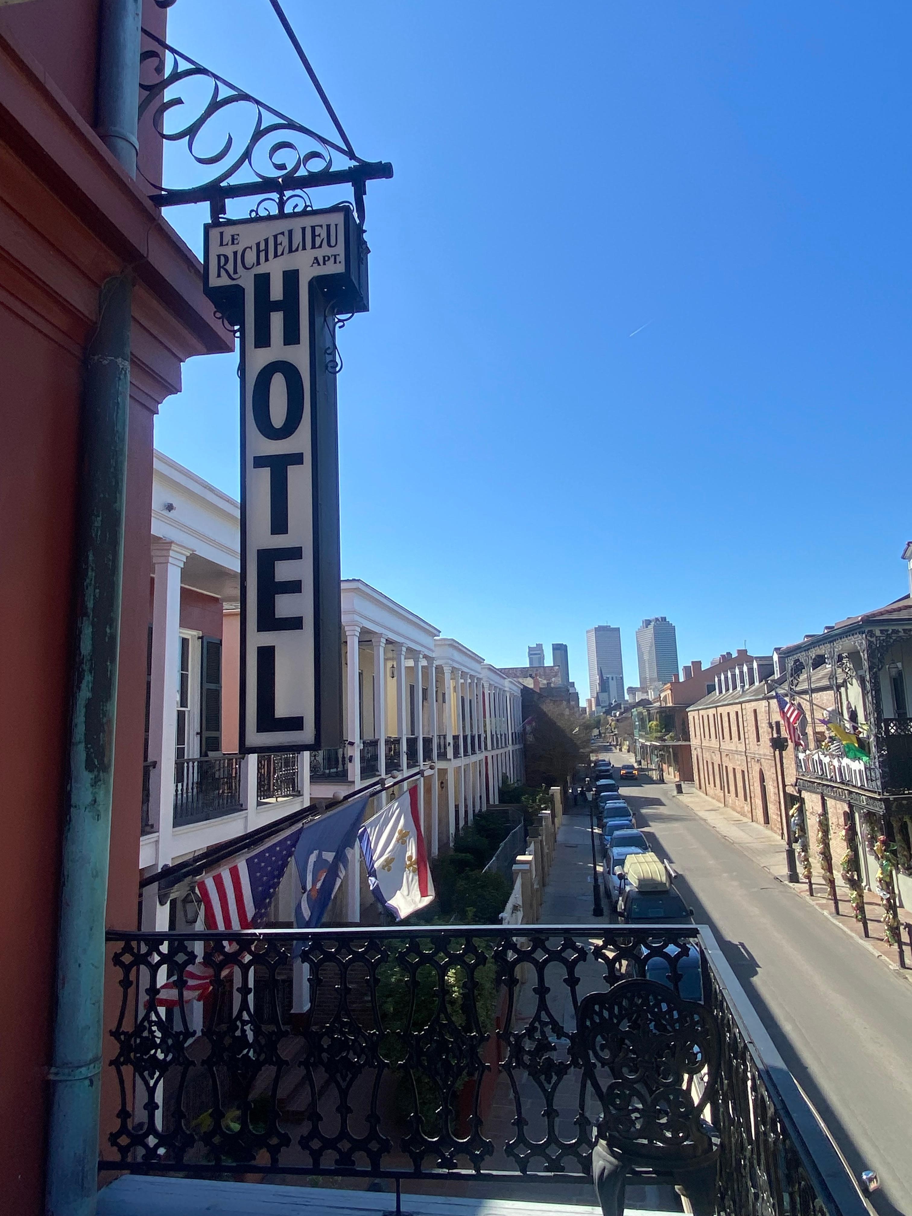 View from the balcony