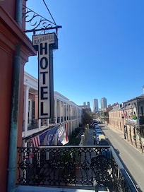 View from the balcony