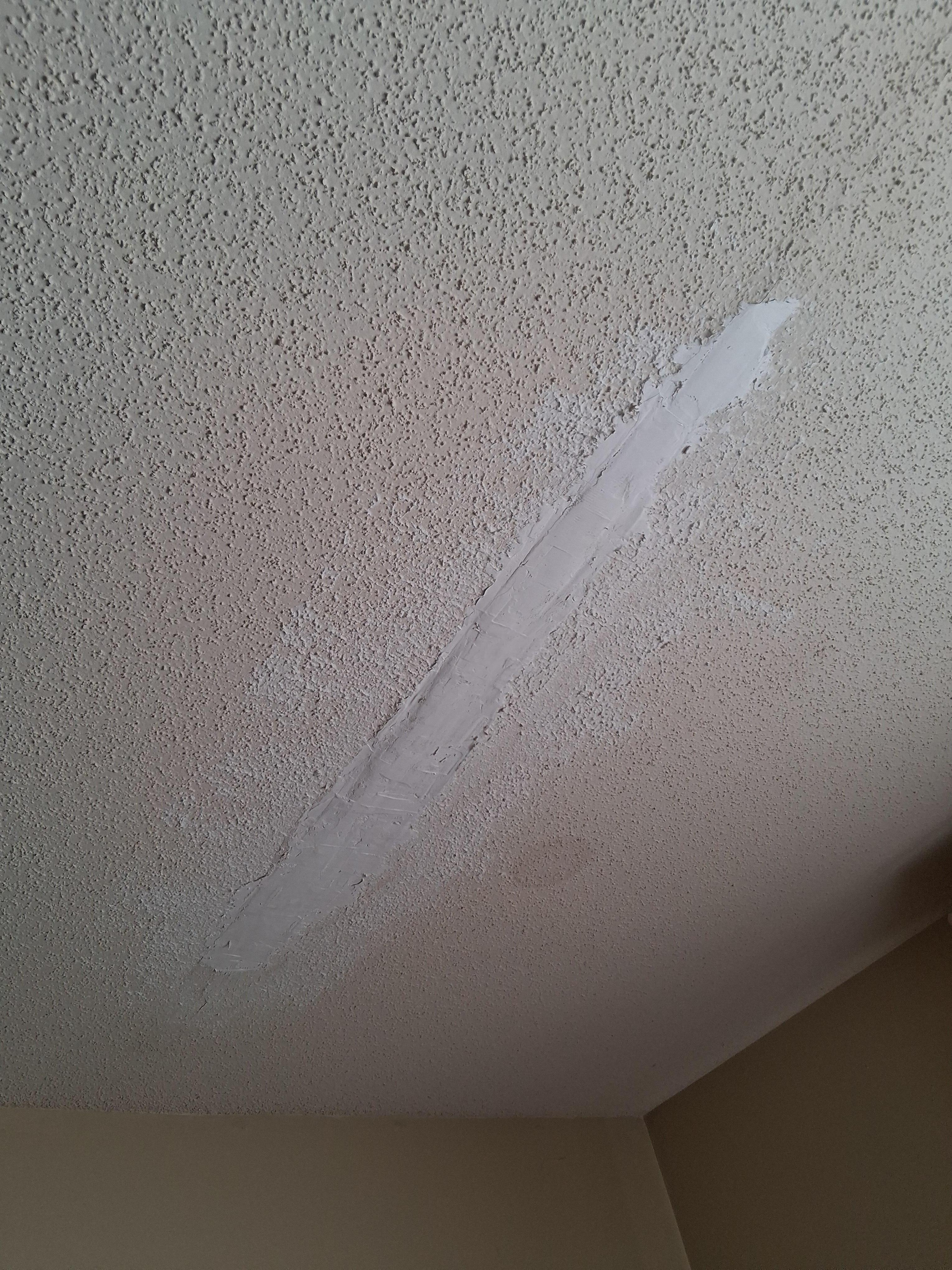 attempted drywall repair