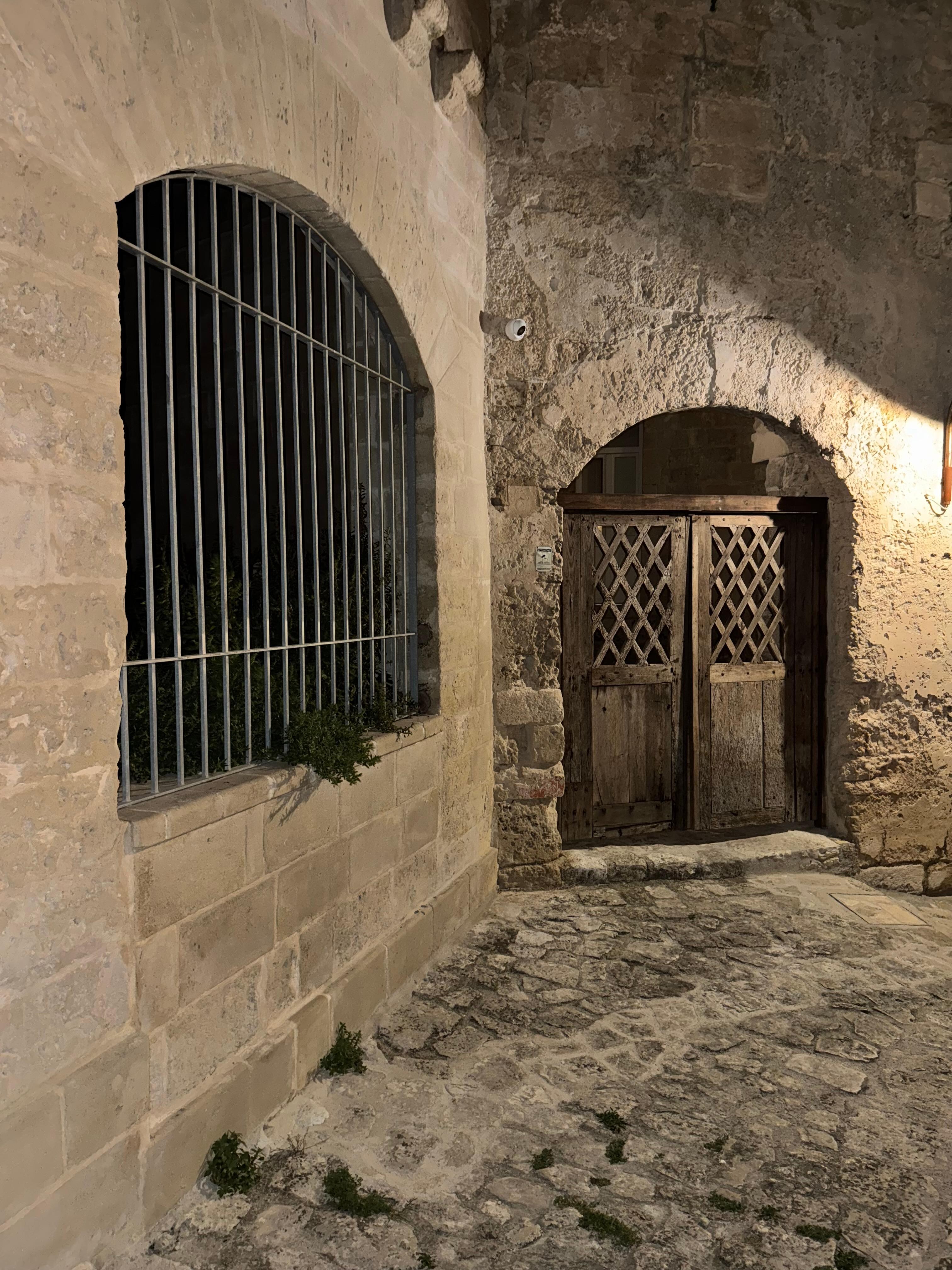 Entrance to our courtyard