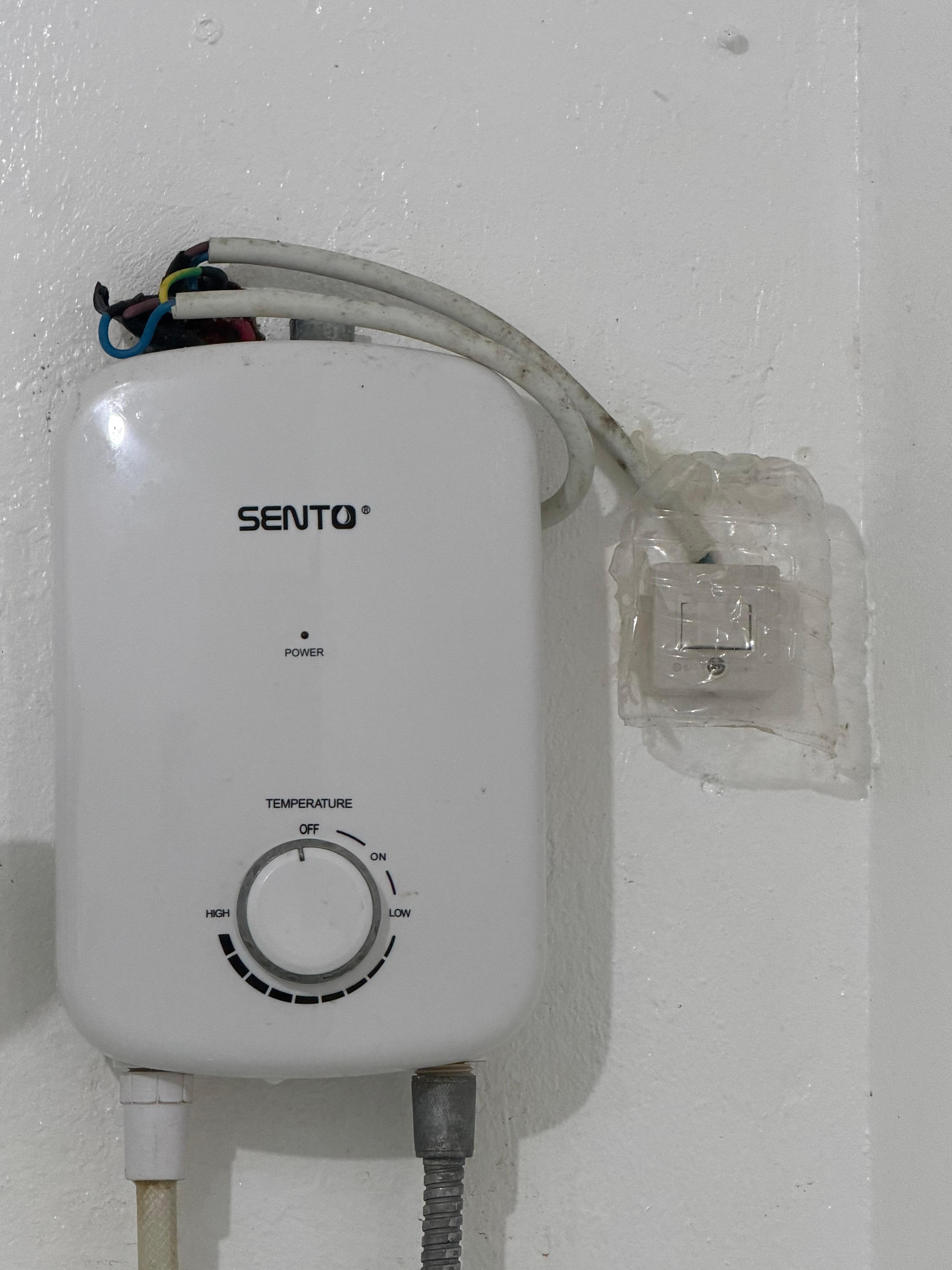 Shower not working - electricity death trsp