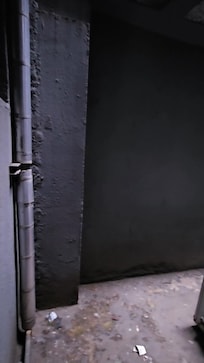 Essa era a vista da janela do quarto.