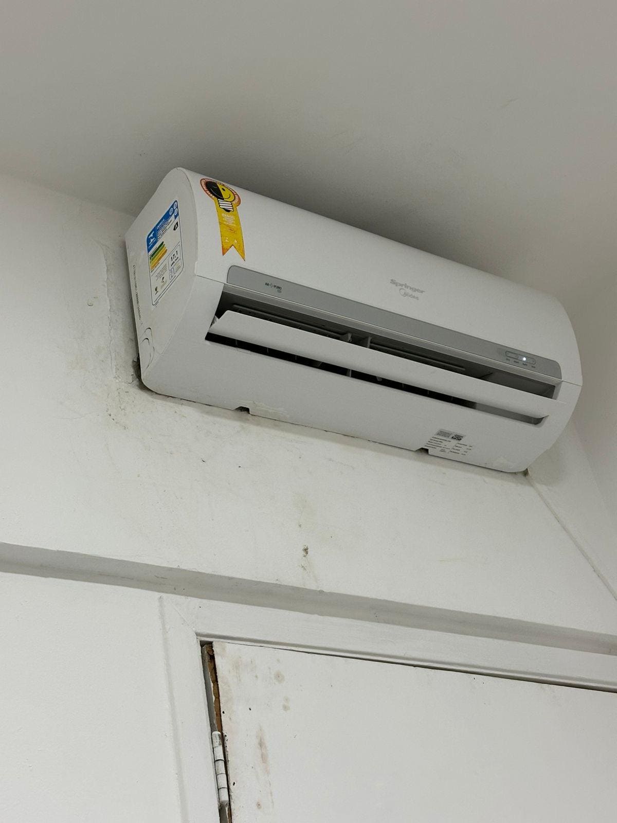 Mofo, cheiro ruim que o ar condicionado deixava .