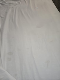 Stain bedsheets