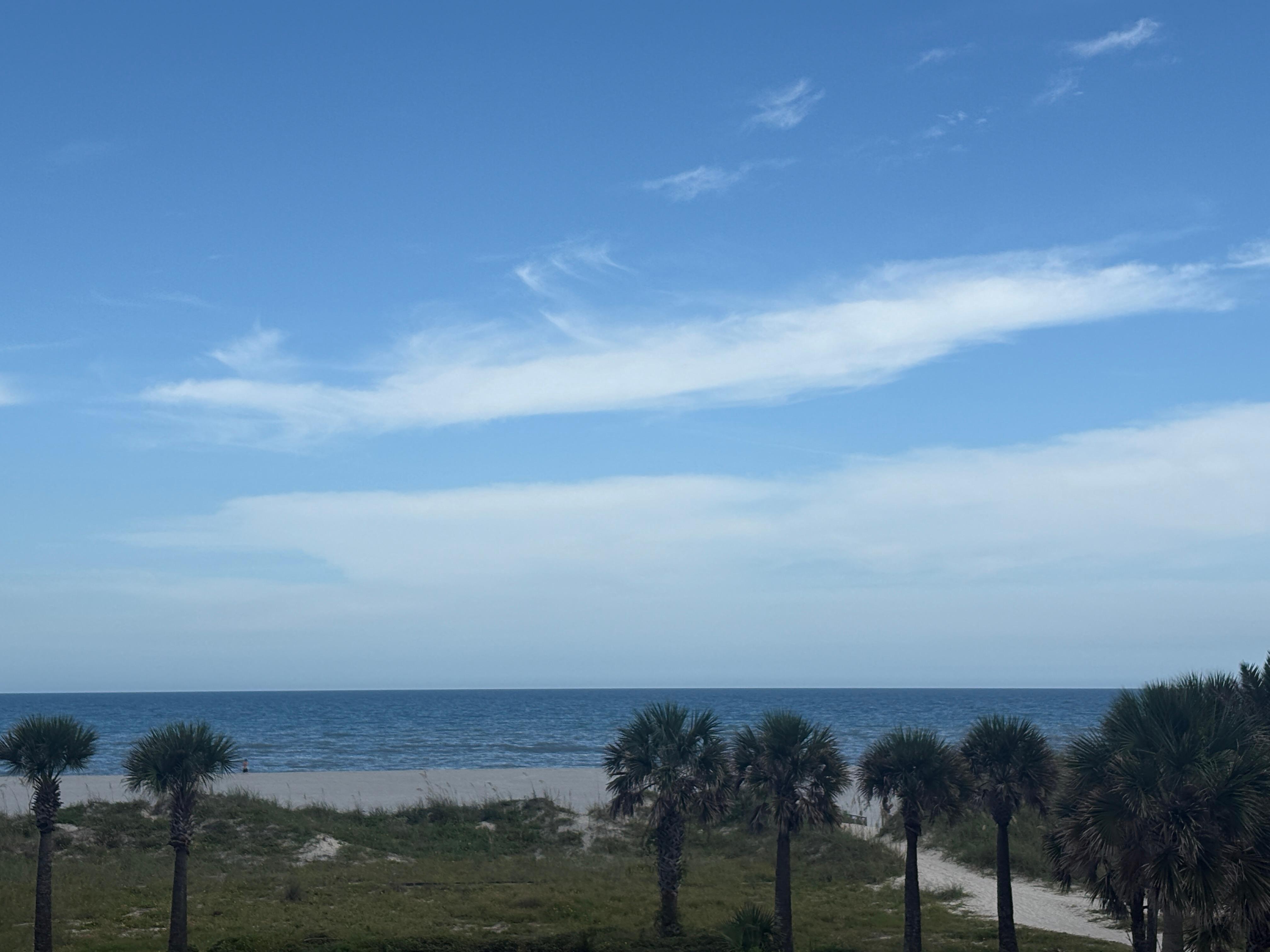 From our balcony!!