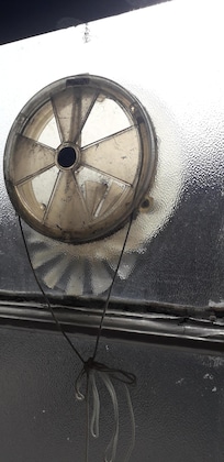 Filthy extractor fan