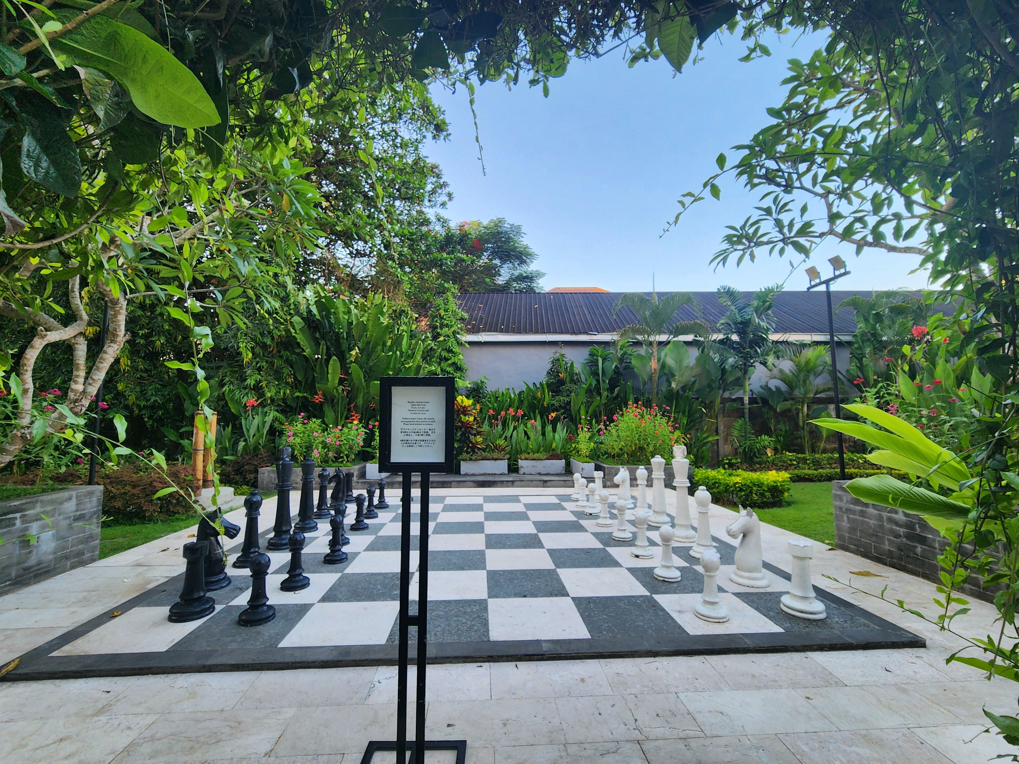 아이들이 이용할 수 있는 체스판