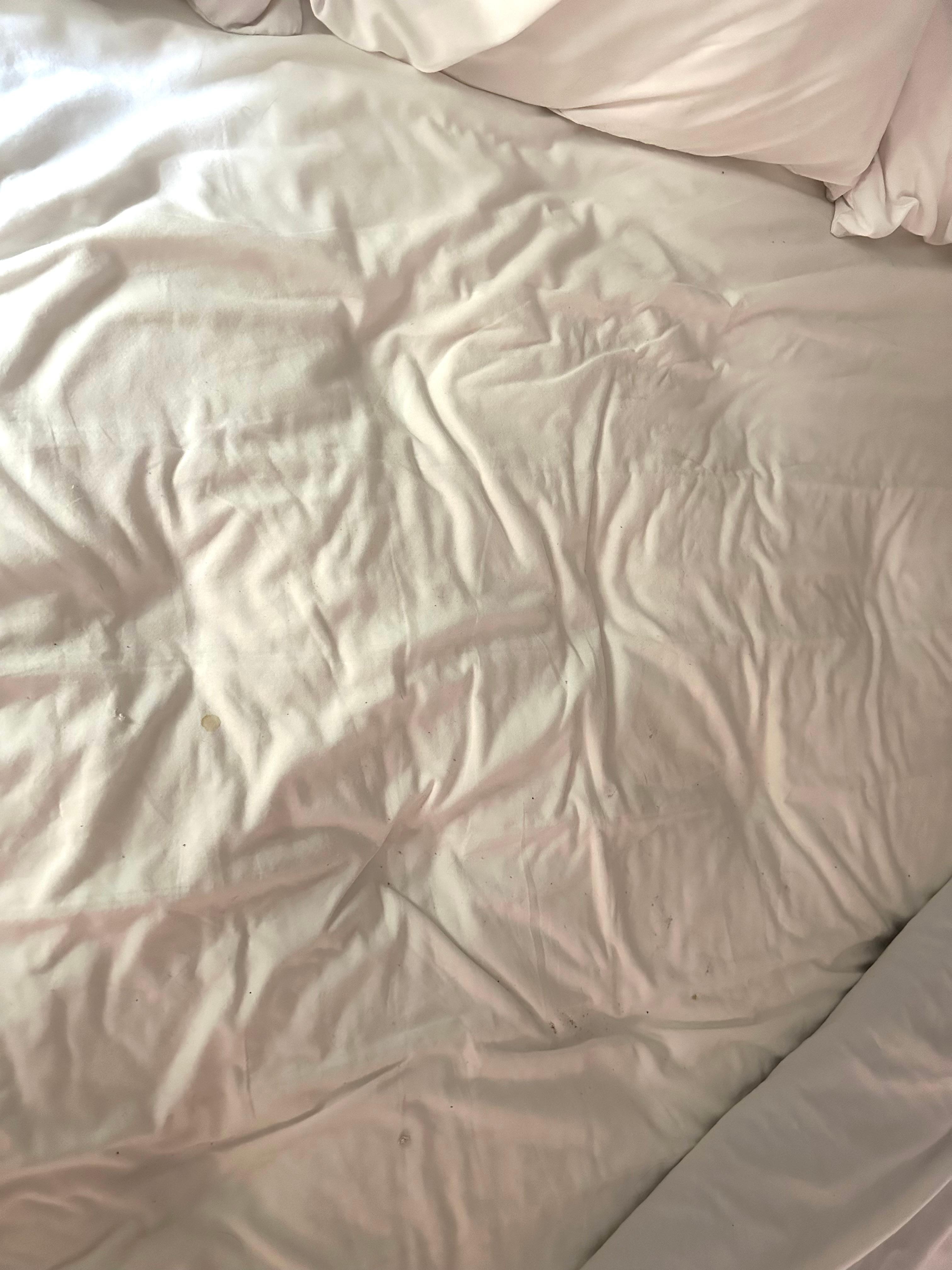 Pulling the sheets back