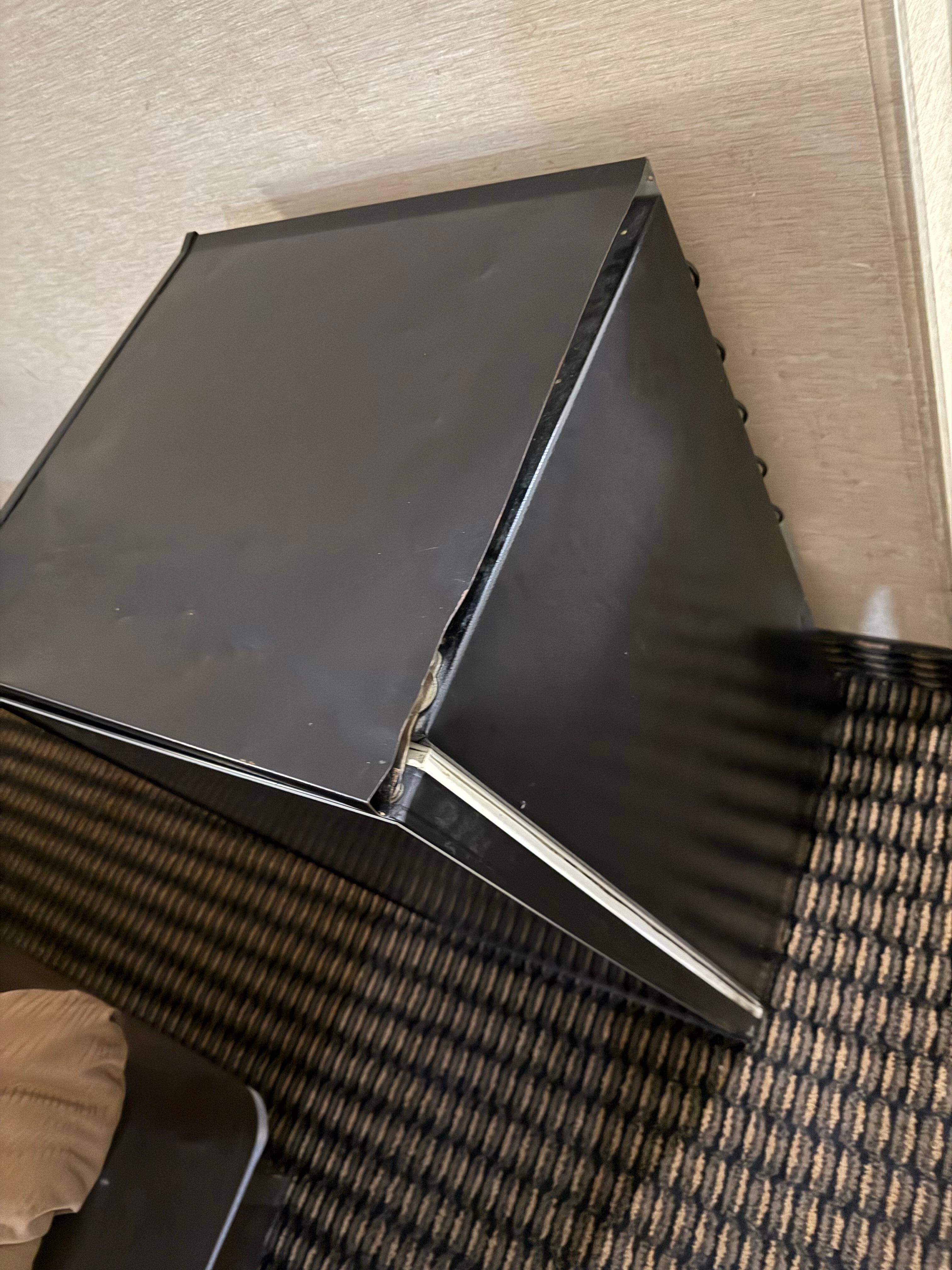 Broken refrigerator 