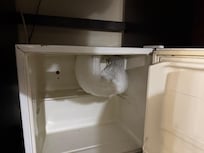 Ice collection in refrigerator
