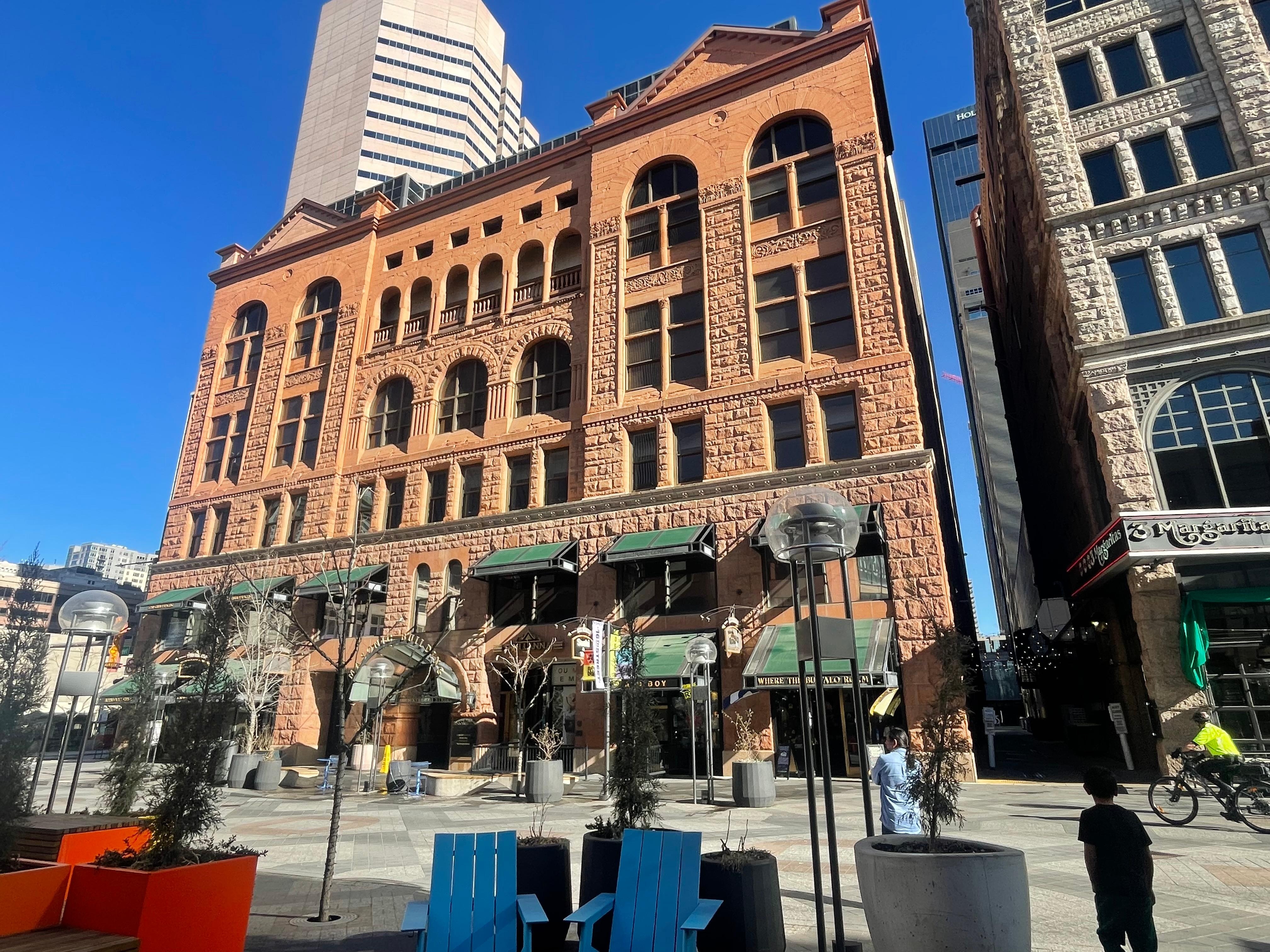 Downtown Denver has so much architectural designs. 