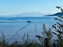 Lake Taupo View opposite hotel