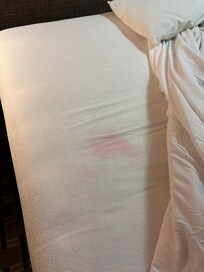 Stained sheets