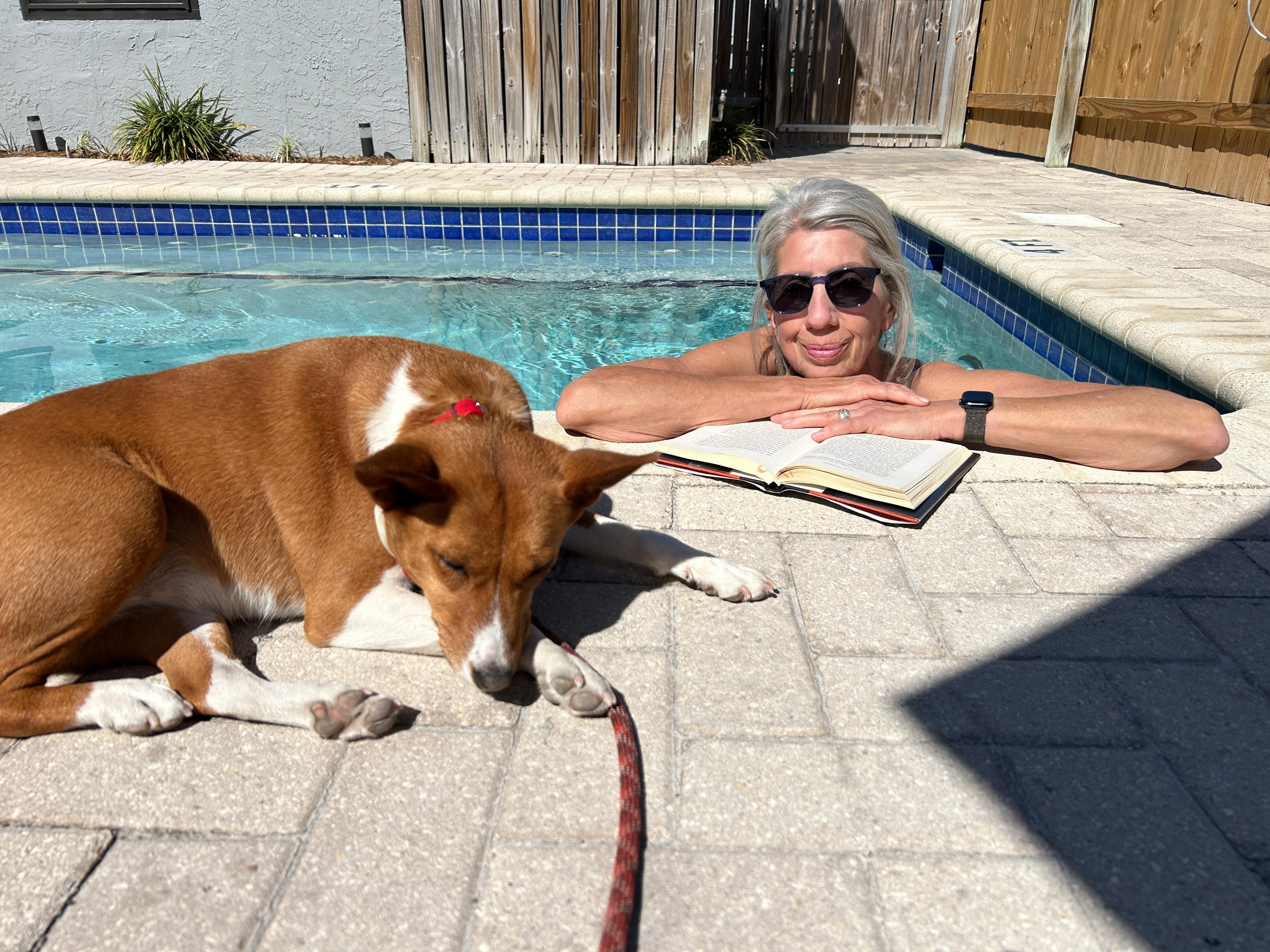 The heated pool was wonderful!