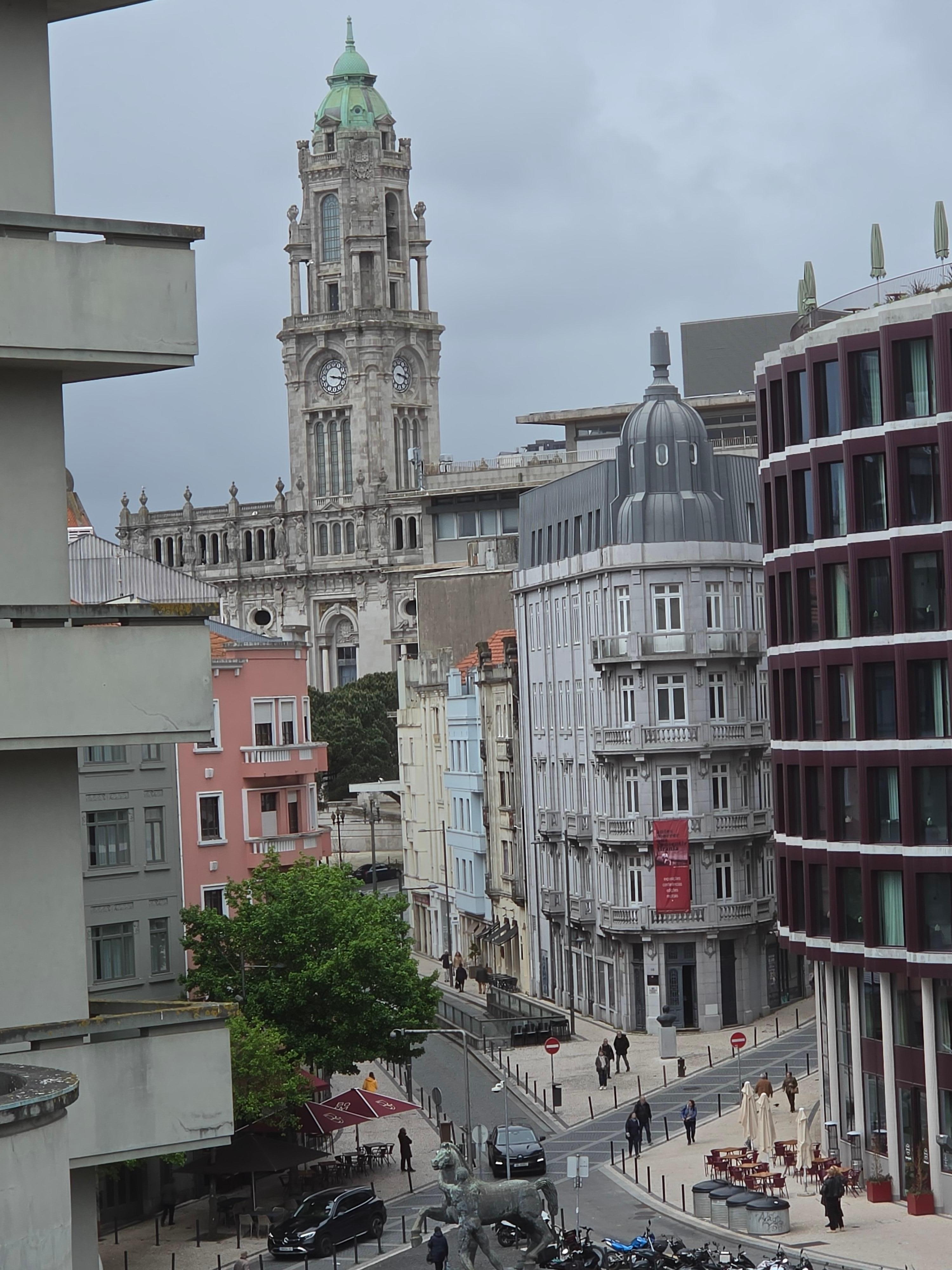 La vue depuis la terrasse 
