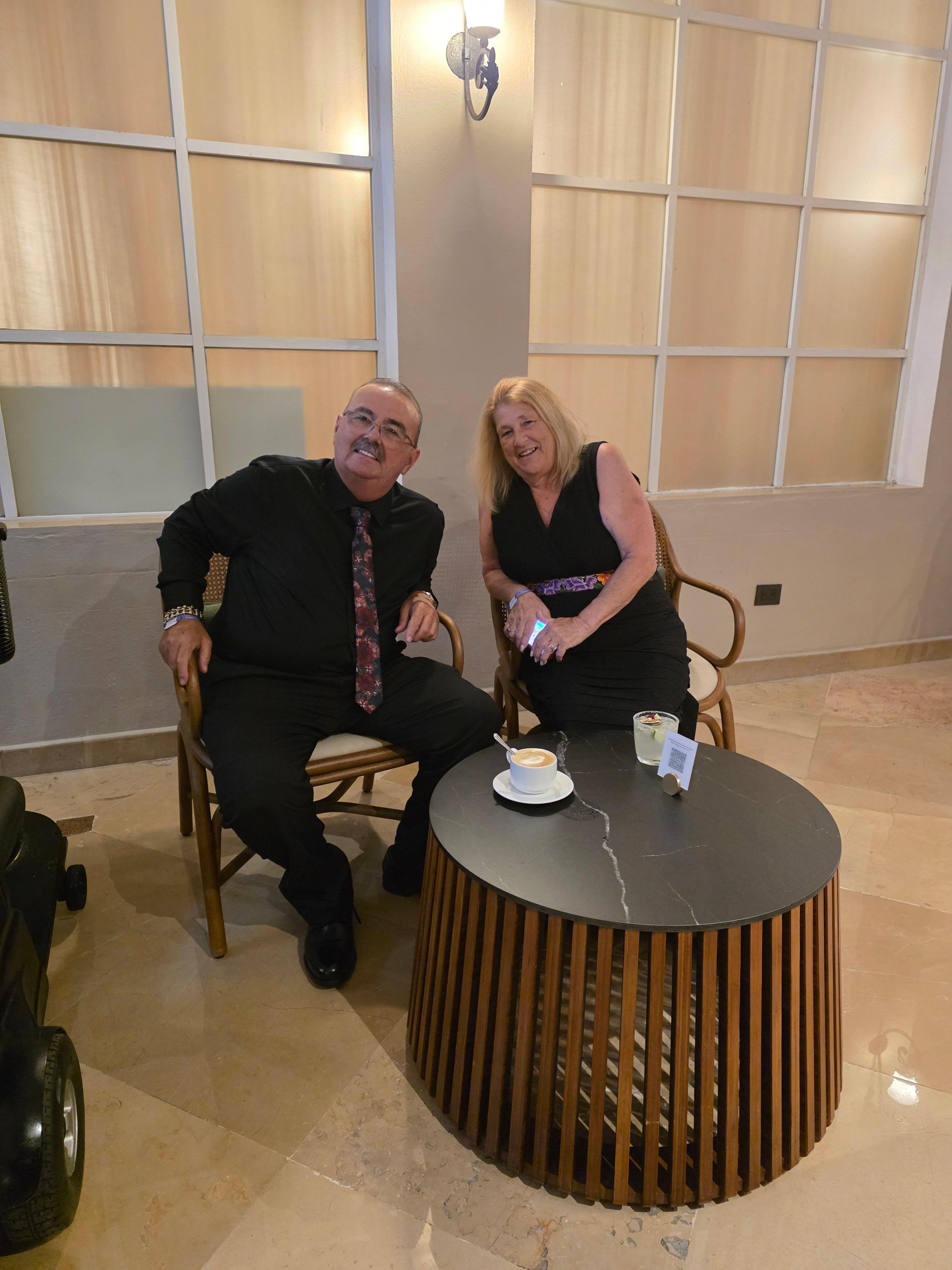 Dinner on our last night at the Asian restaurant 