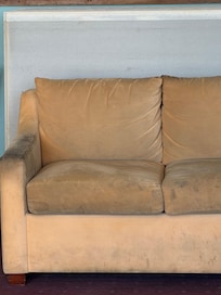 Sofa in the front lobby