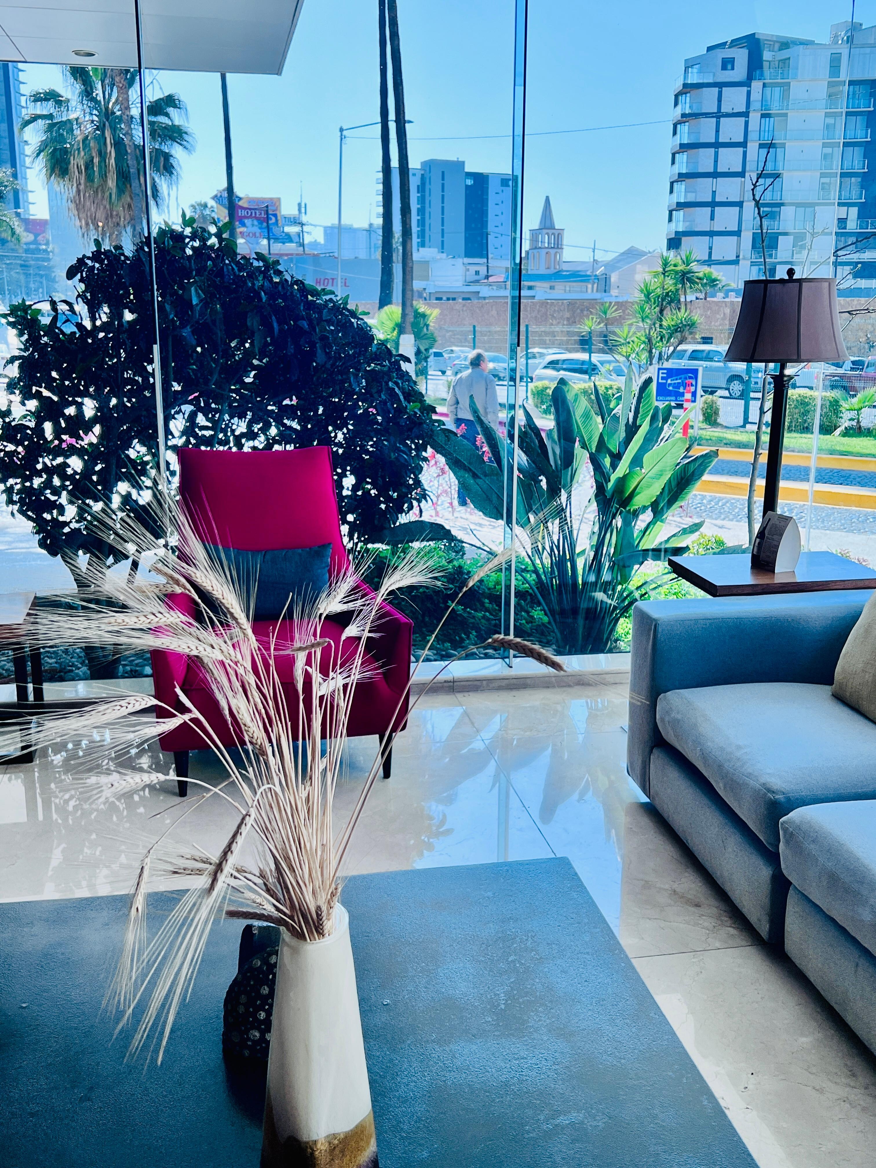 The lobby