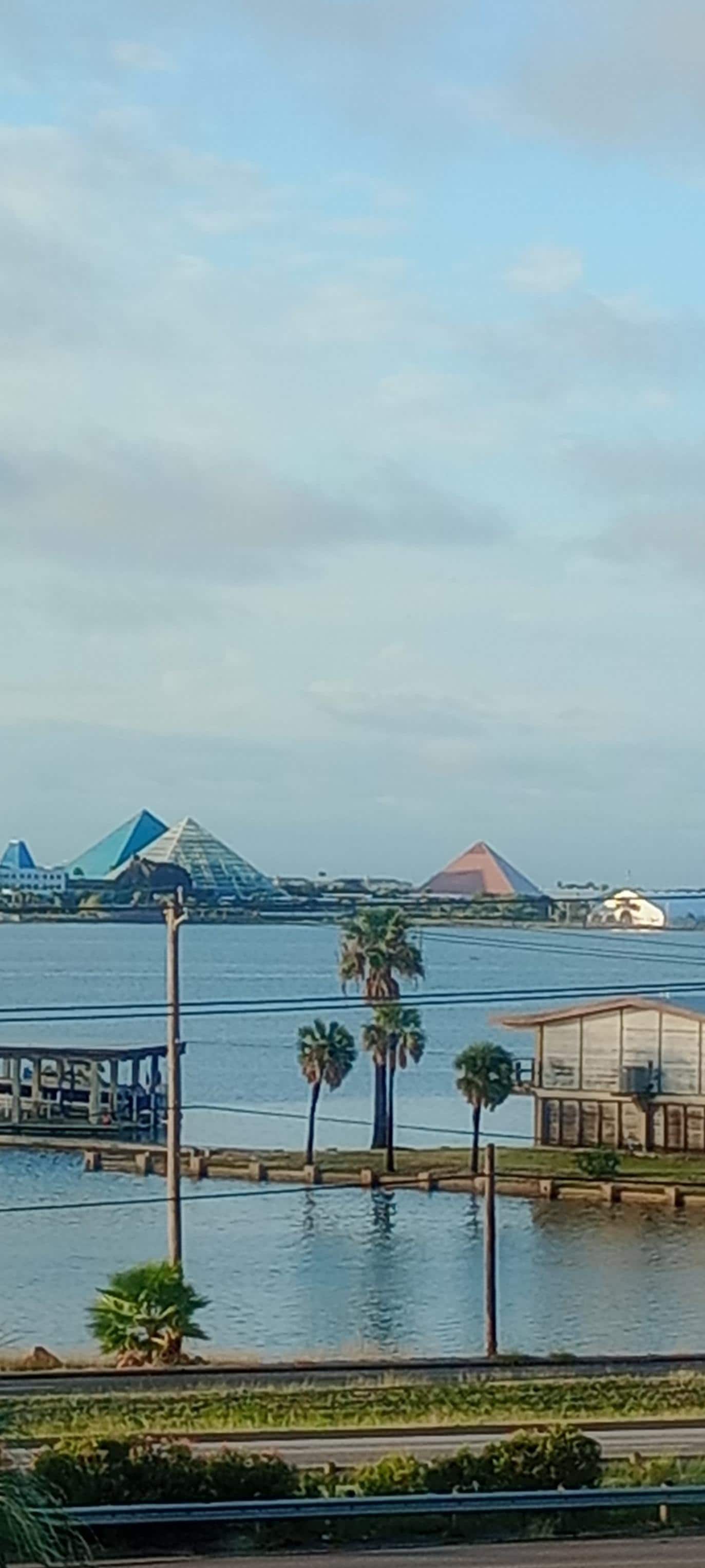 Our view from the hotel room.