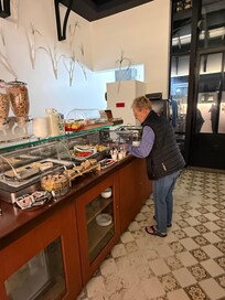 Second photo of the 2:00 p.m. - 2:00 a.m. snacks and non-alcoholic beverage counter.