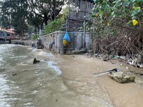 ”The private beach”